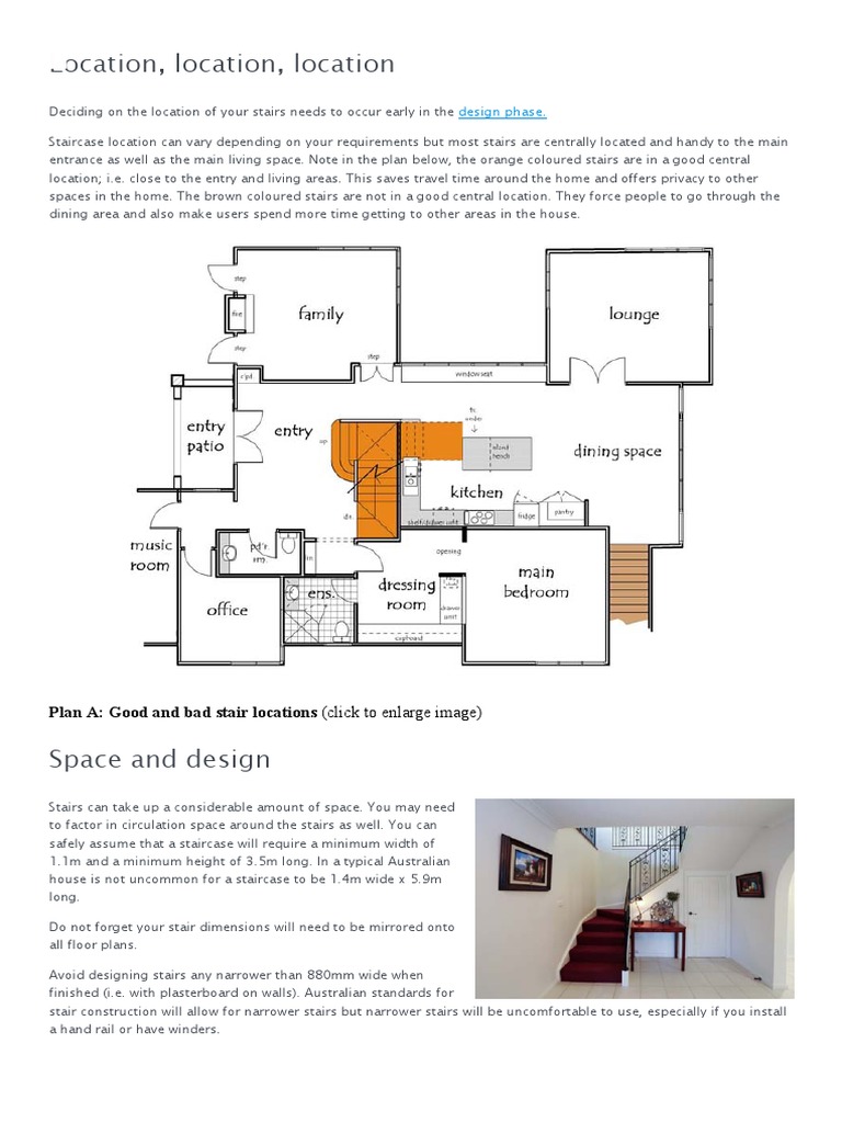 Understanding The Design & Construction of Stairs & Staircases | PDF ...