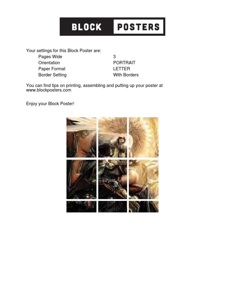 Blockposter 021441 | PDF | Communication Design | Writing