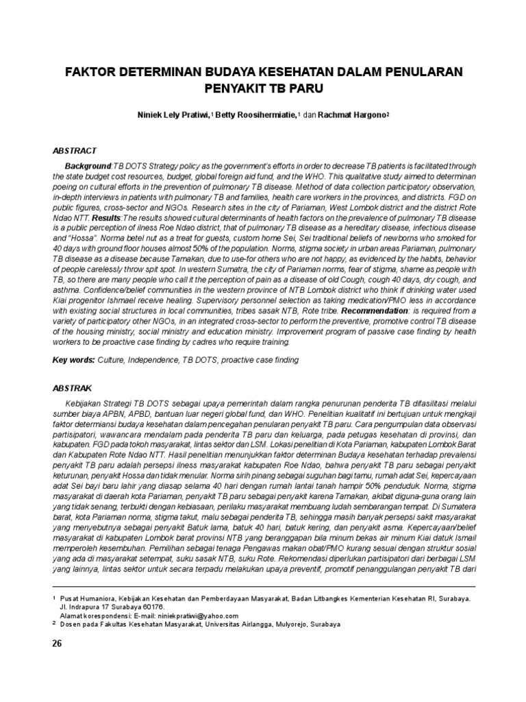 Stigma TB 3 PDF | PDF | Tuberculosis