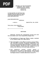 Motion For Reopening Case | PDF