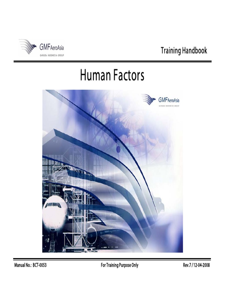 Human Factors Training Guide | PDF