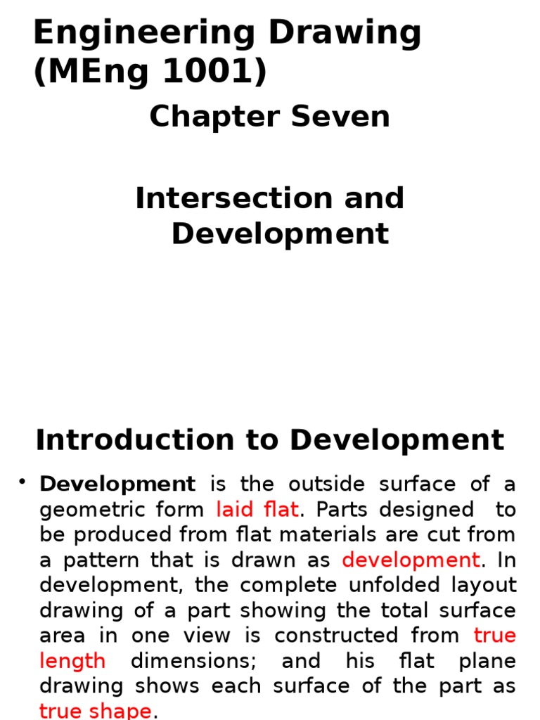 Chapter 7-Intersection and Development | Download Free PDF | Shape | Geometric Shapes