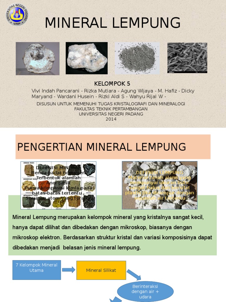 Mineral Lempung | PDF