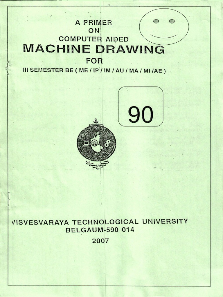 Machine Drawing PDF | PDF | Screw | Nut (Hardware)