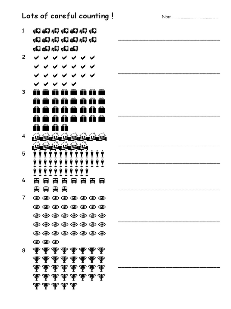Lots of Careful Counting ! | PDF
