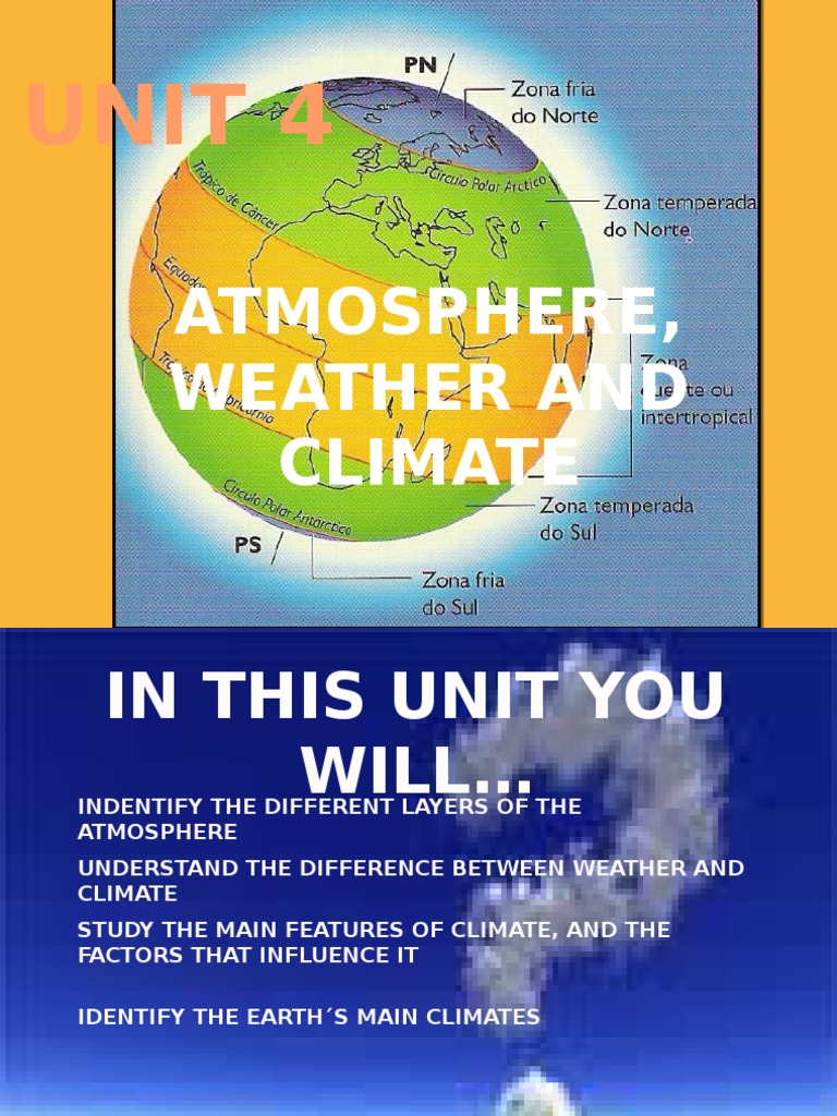 Unit 4 Atmosphere Weather and Climate | PDF | Atmosphere | Atmosphere ...
