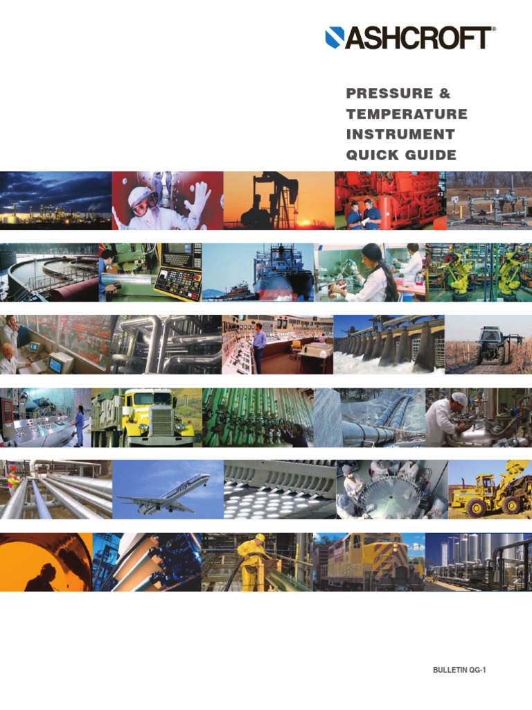 Ashcroft Catalog | PDF | Pressure Measurement | Calibration