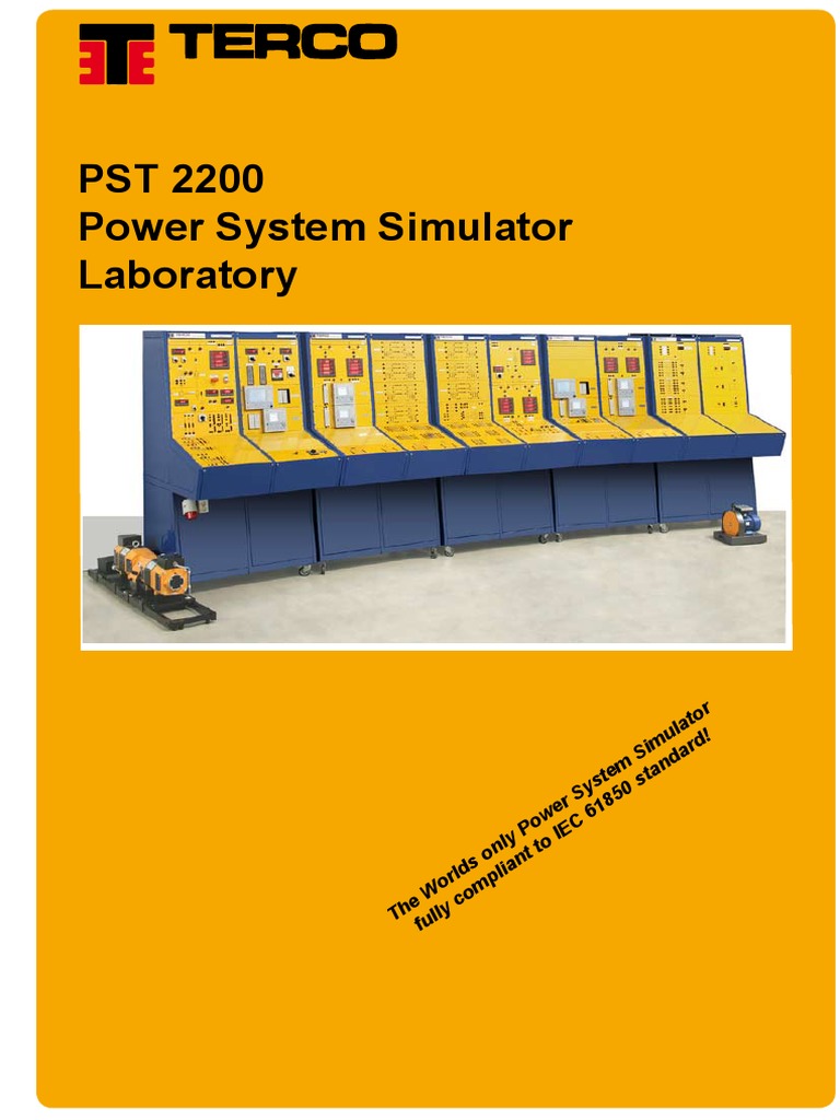PST 2200 Power System Simulator Laboratory | PDF | Electric Power ...
