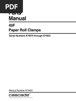 Cascade Carton Clamp Parts Manual | PDF | Manufactured Goods | Equipment