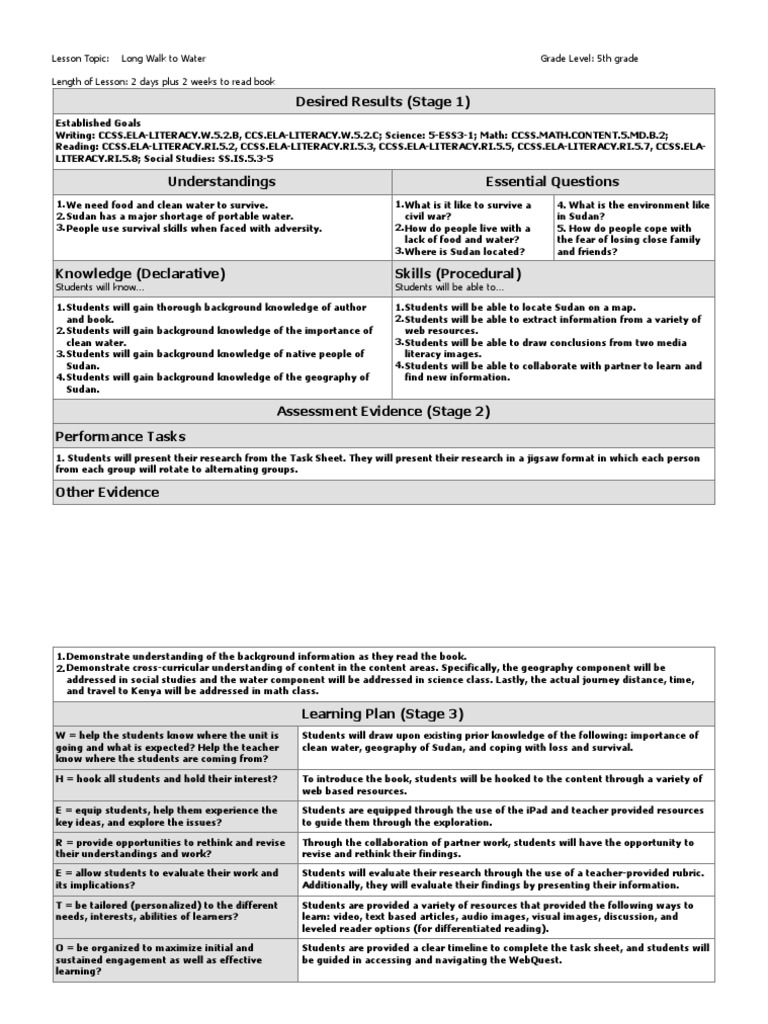 Teacher Guide Webquest | PDF | Educational Assessment | Quality Of Life