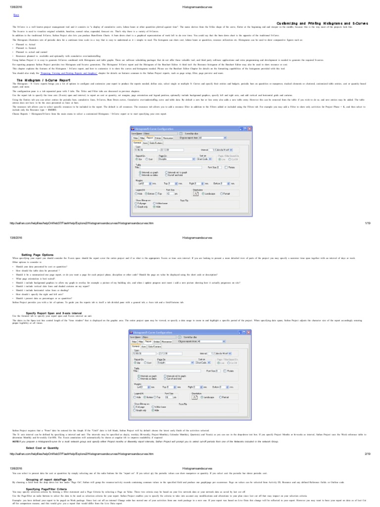 Customizing Histograms and S-Curves | PDF | Histogram | Cartesian ...