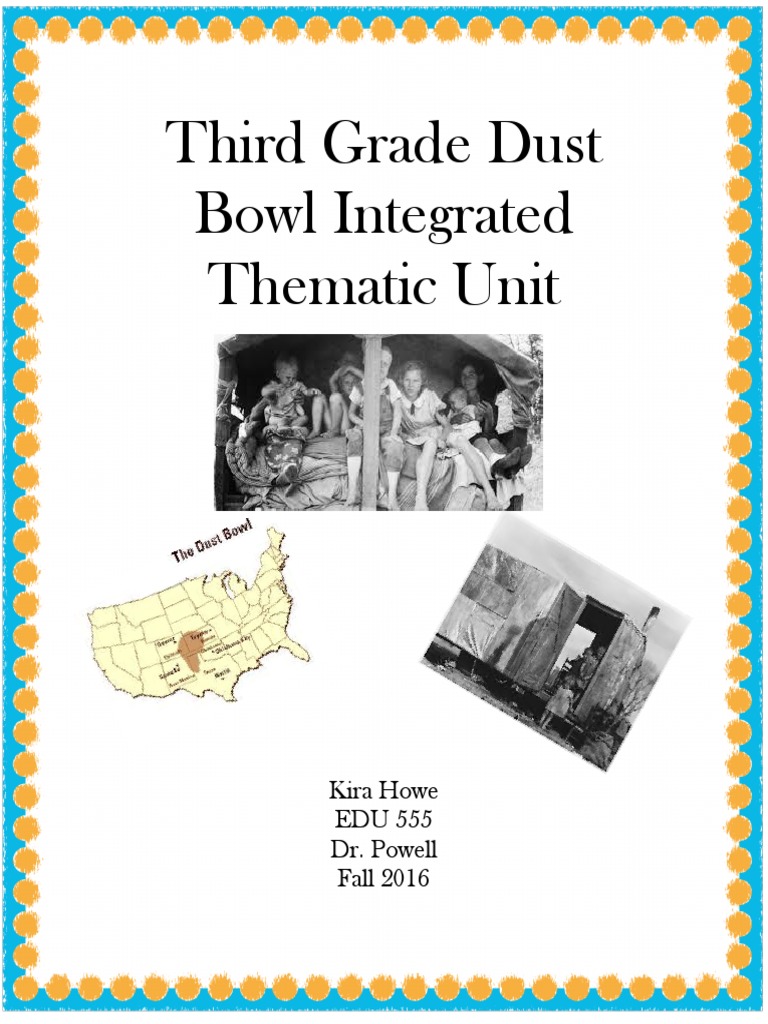 Dust Bowl Integrated Thematic Unit 1 | PDF | Learning Styles ...
