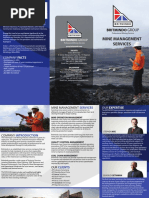 Trollope Mining Services Overview | PDF | Occupational Safety And ...