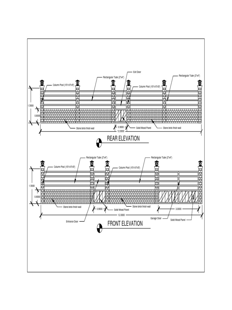 Fence Plan | PDF