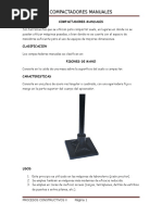 Compactadores Manuales: Tipos y Usos | PDF | Fundación (Ingeniería ...