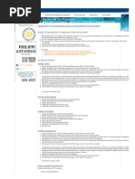 Pcab Application Form | PDF | Identity Document | Affidavit