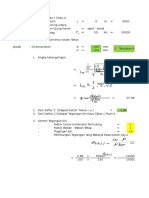 Perhitungan Sagrod dan Gording Atap | PDF