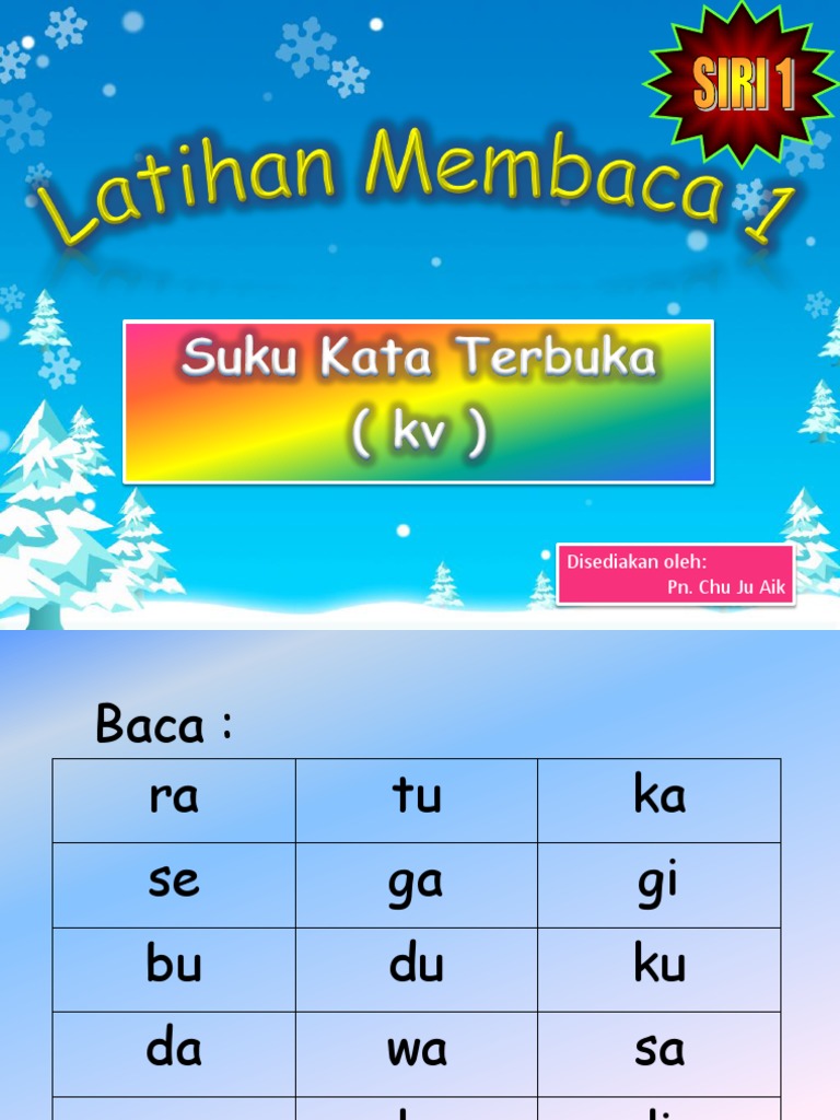 Latihan Membaca 1 PDF | PDF