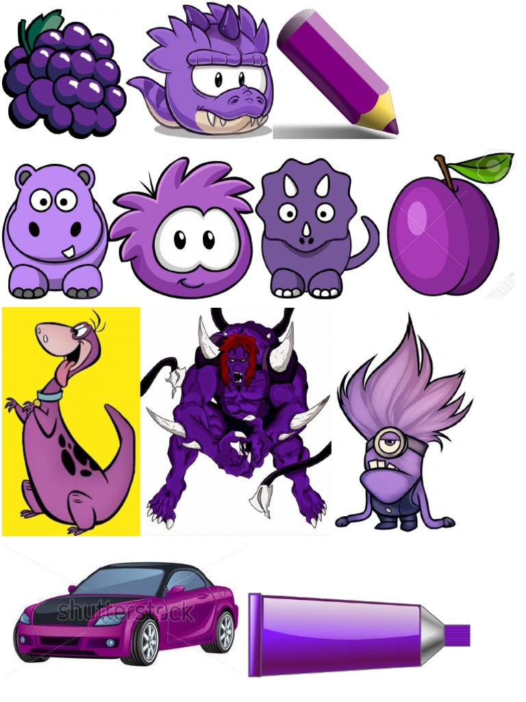 Dibujos Morados