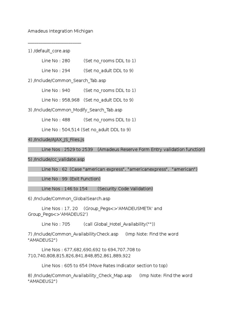 Amadeus Integration | PDF | Computer Data | Software