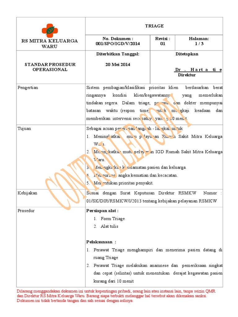 001 Spo Triage | PDF