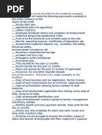 BSCI New Version-2 Audit Checklist | PDF | Occupational Safety And ...