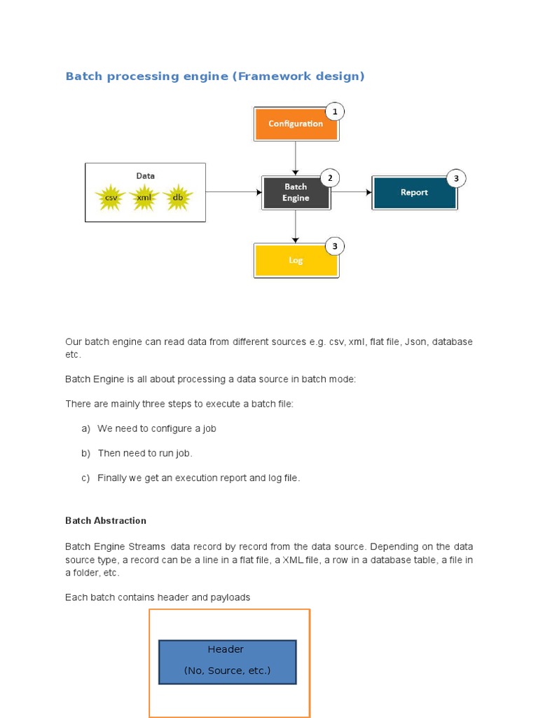 Batch Processing | PDF | Computer File | Databases