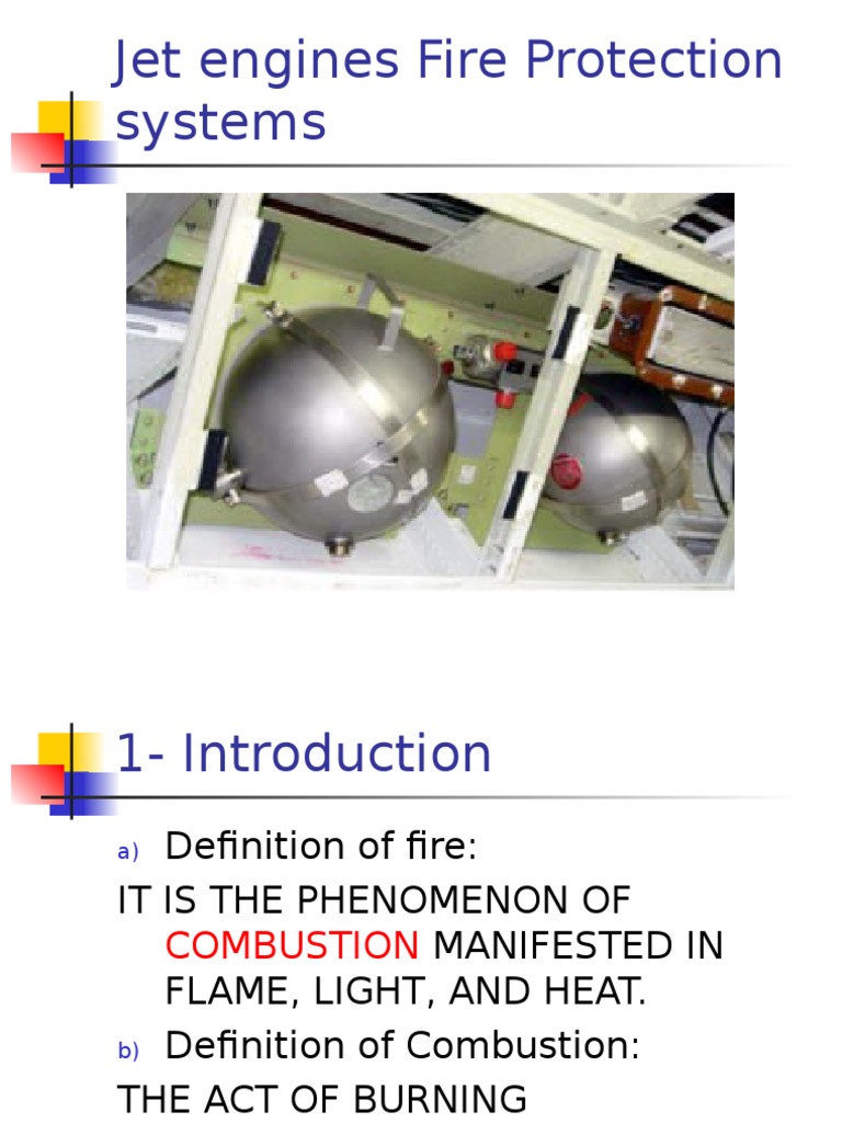 Gas Turbine Engine Fire Protection | Fires | Combustion