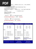 RT Formulas For Calculations | PDF | Radiography | Attenuation