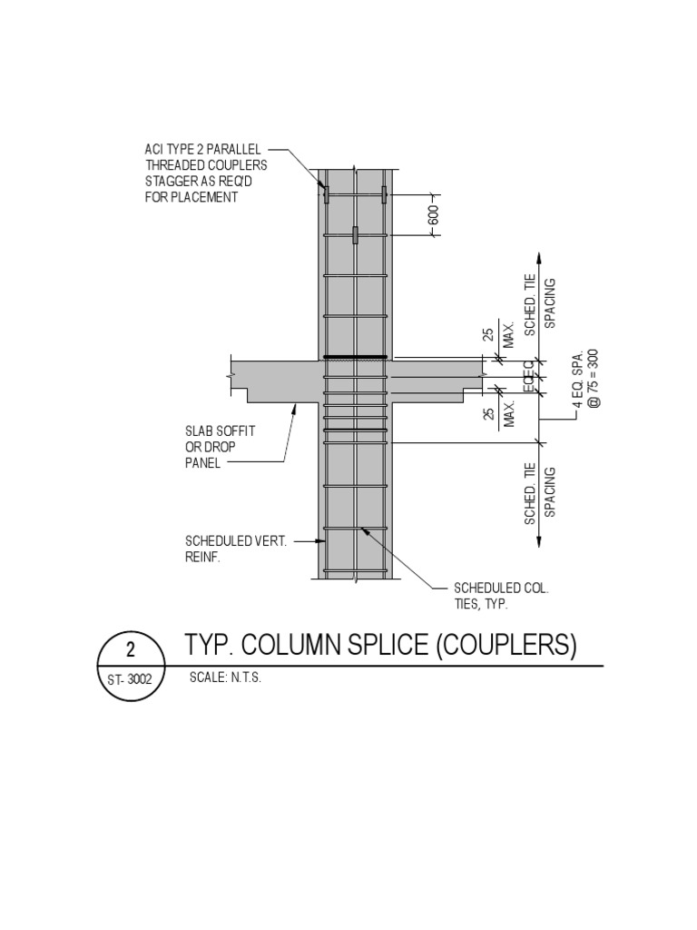 Staggered Rebar Couplers | PDF