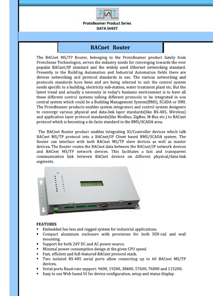 BACnet Router | PDF