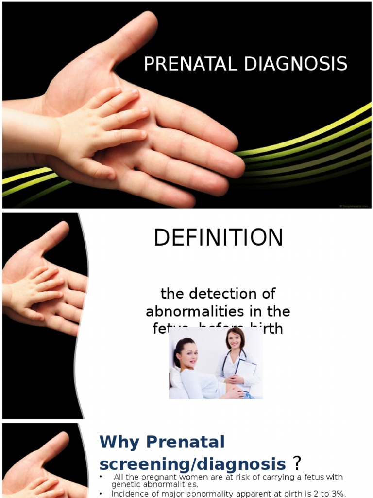 Prenatal Diagnosis | PDF | Congenital Disorder | Fetus
