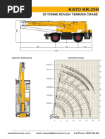 Load Chart Kato KR 50H | PDF