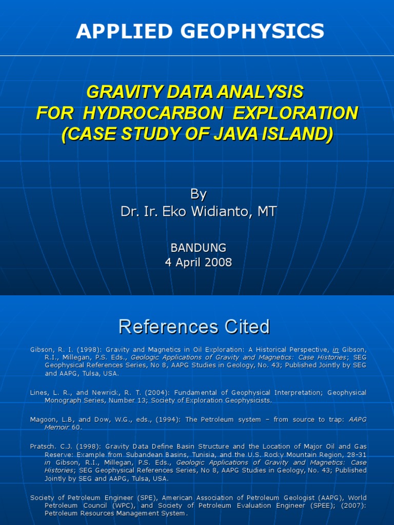 Gravity Data Analysis For Hydrocarbon Exploration | PDF | Hydrocarbon ...