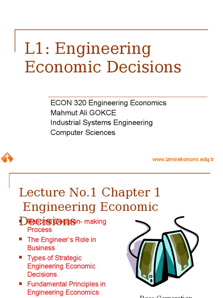 Engineering Economic Decisions Overview | PDF | Investing | Engineering
