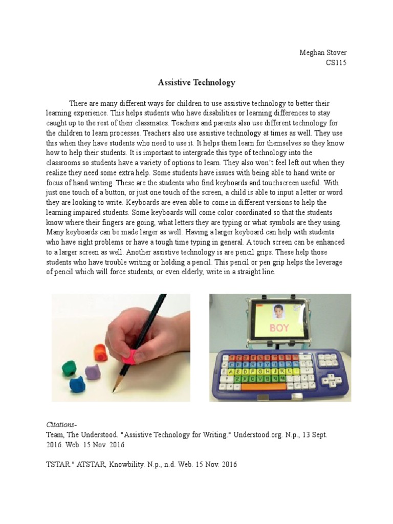Assistive Technology | PDF