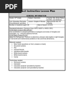 Quadratic Formula Lesson Plan | PDF | Quadratic Equation | Equations