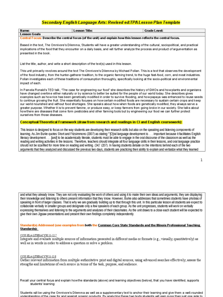 Lesson 3 Final | PDF | Special Education | Educational Assessment
