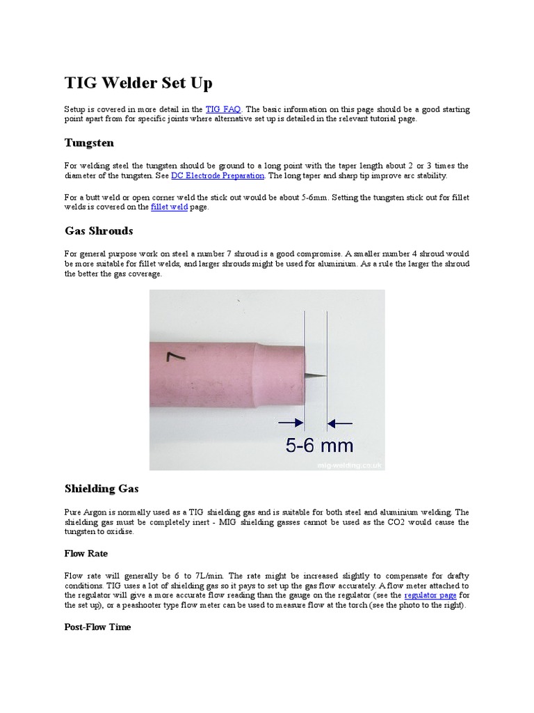 Basic TIG Welding | PDF | Welding | Construction
