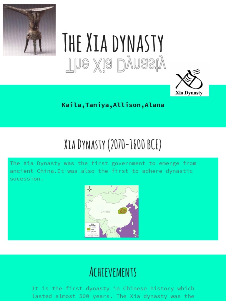 The Xia Dynasty | PDF