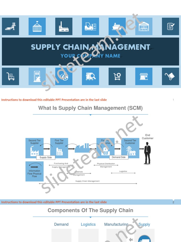 Supply Chain Management Systems PPT Presentation | PDF | Supply Chain ...