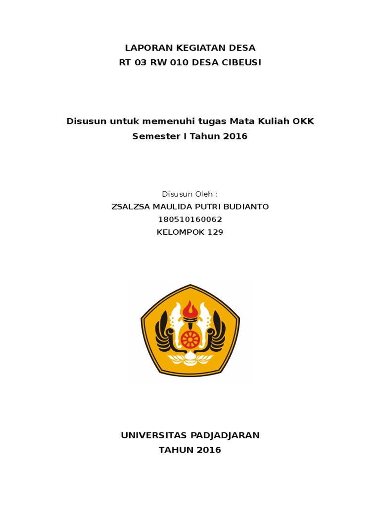 Makalah Okk Unpad Individu | PDF