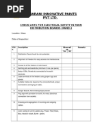 Emergency Light Checklist | PDF