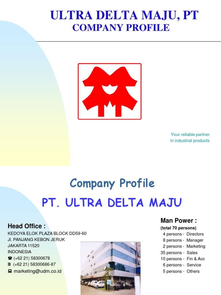 Company Profile Udm 2016 PDF | PDF | Technology & Engineering