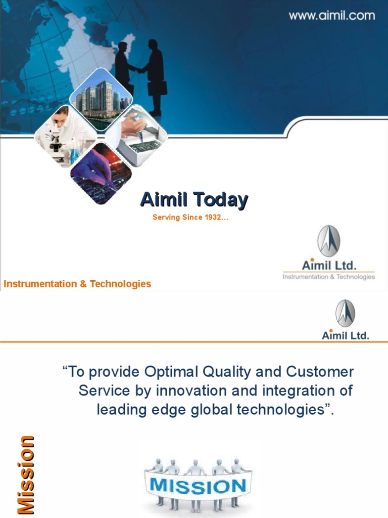 Instrumentation & Technology - Aimil LTD - Corporate Presentation | PDF ...