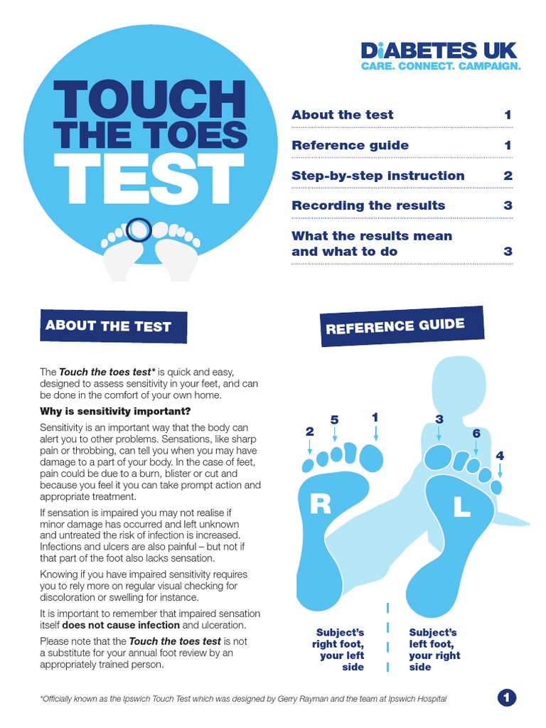 306450056_Touch-the-toes-test.0812.pdf | Toe | Diabetes Mellitus