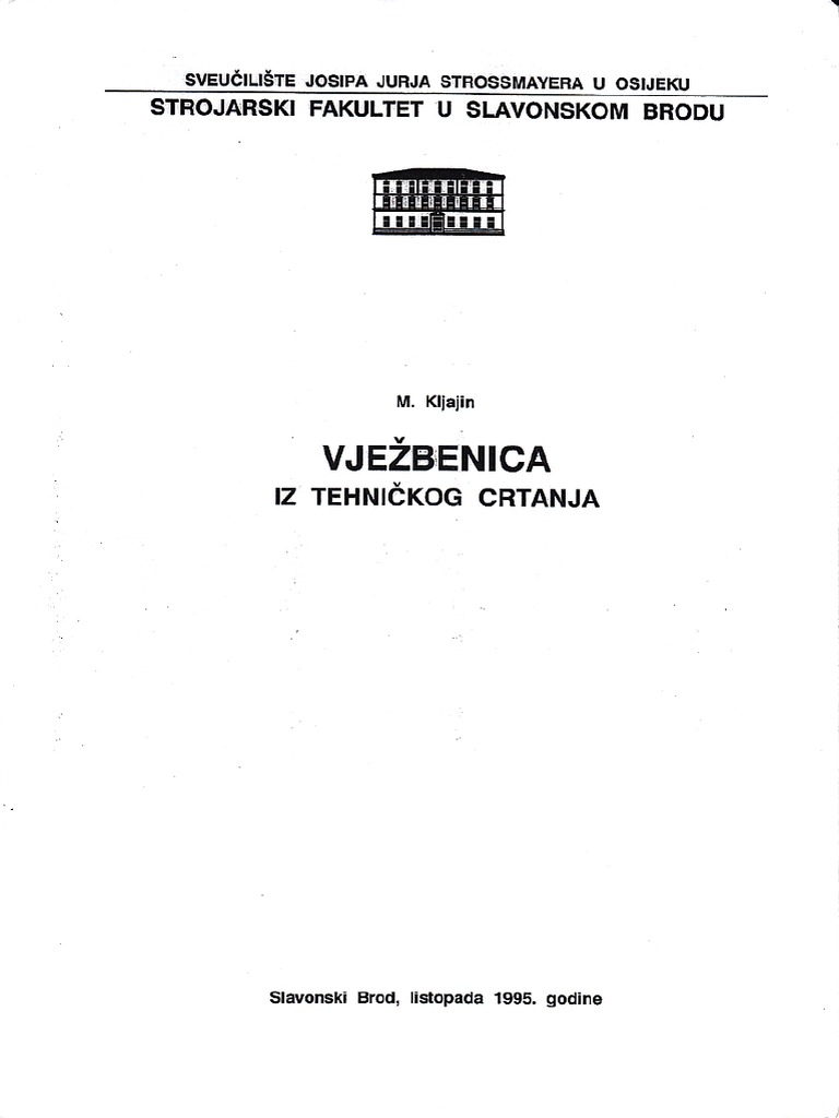 TC K3 Vje Benica Iz Tehni Kog Crtanja | PDF