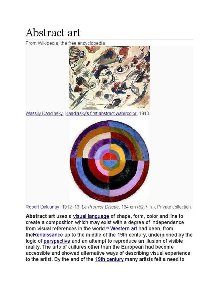 Abstract Art | PDF | Abstract Art | Cubism
