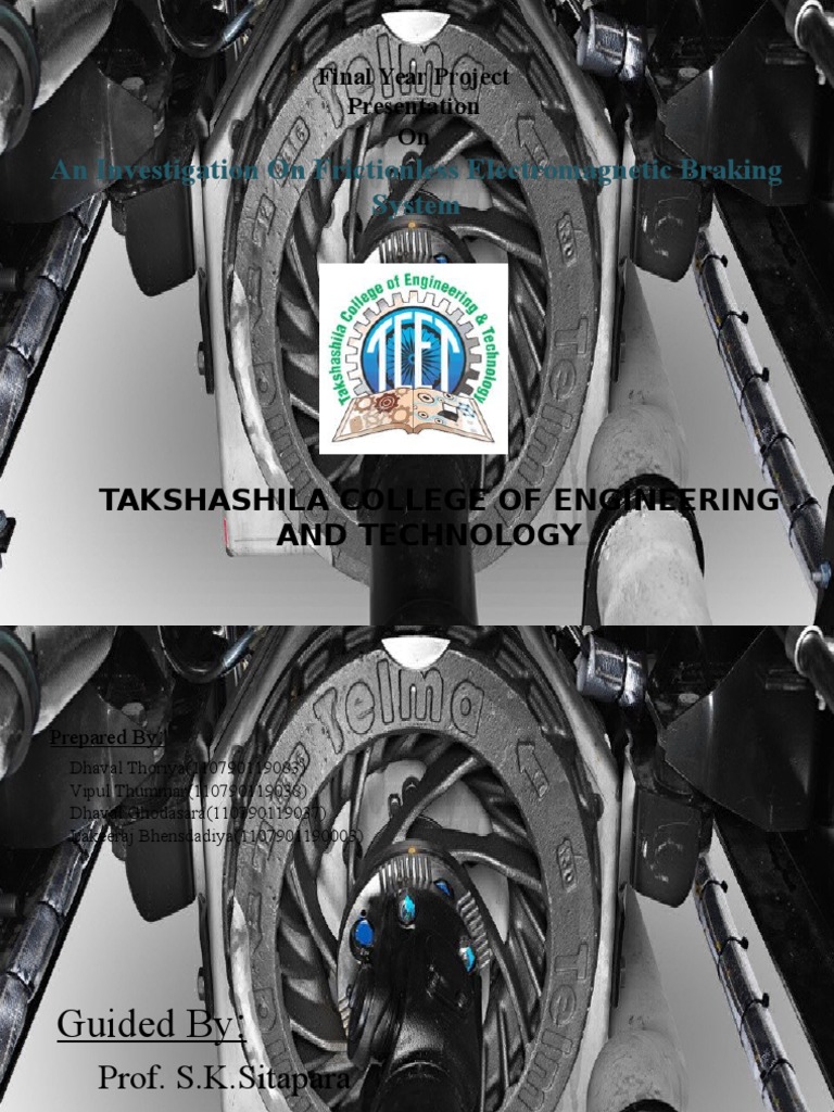 An Investigation On Frictionless Electromagnetic Braking System | PDF ...