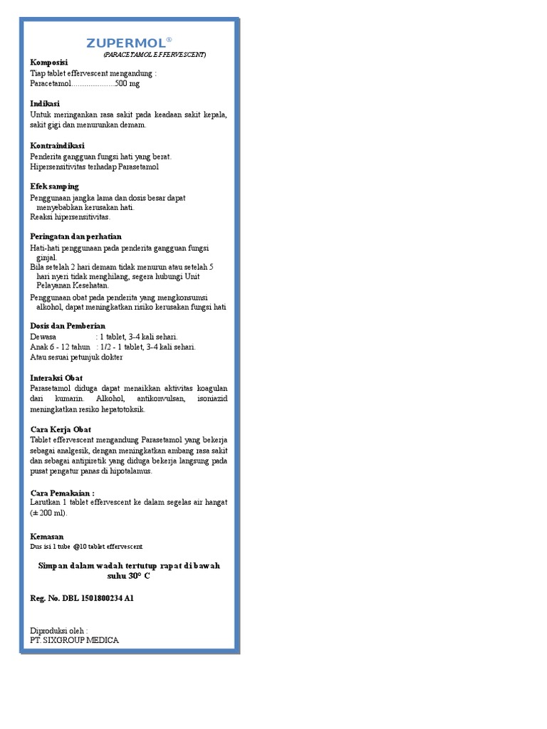 Brosur PCT Effervescent | PDF